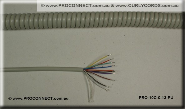 Electronic Signal Curly Cords | www.PROCONNECT.com.au