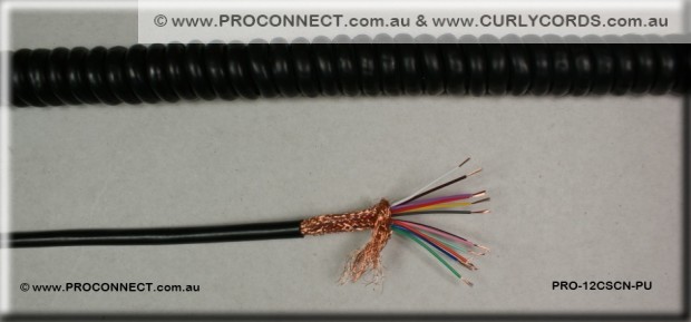 Electronic Signal Curly Cords | www.PROCONNECT.com.au