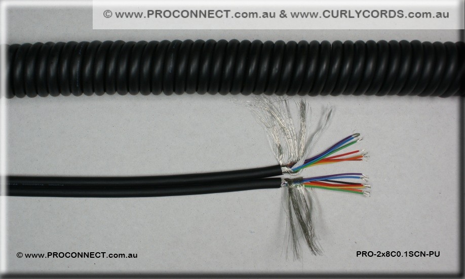 Steering Wheel Curly Cords | www.PROCONNECT.com.au