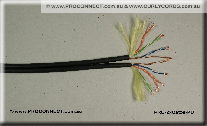 RJ45 Data/Network Curly Cords | www.PROCONNECT.com.au