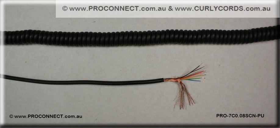 Steering Wheel Curly Cords | www.PROCONNECT.com.au