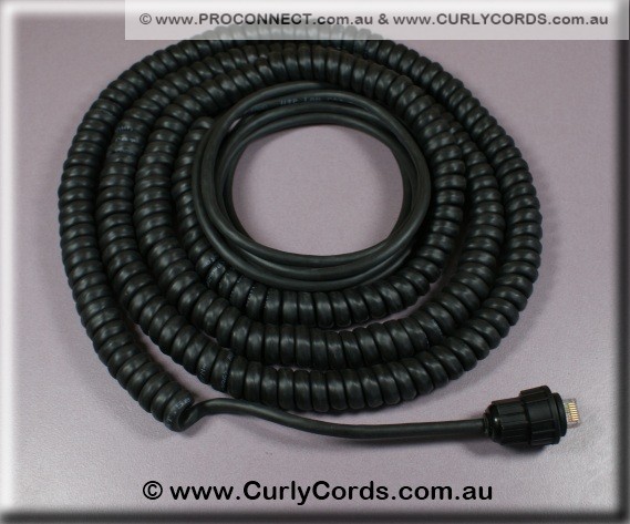 RJ45 Data/Network Curly Cords | www.PROCONNECT.com.au